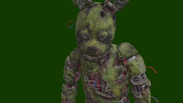 Springtrap 3D models - Sketchfab