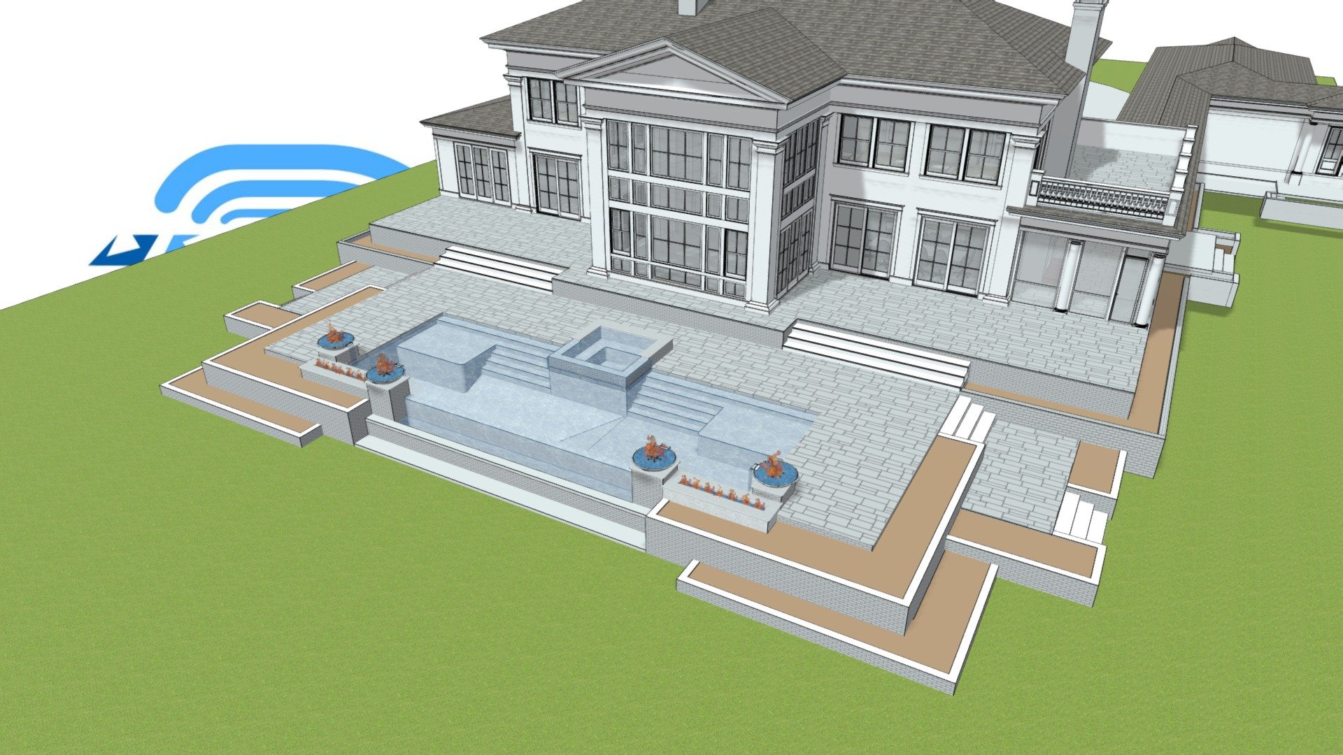 Marsh Hawk - 3D model by Diamond Pools and Spas (@DiamondPools ...