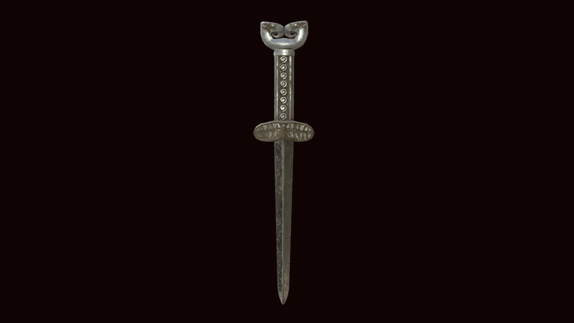 Scythian dagger - Download Free 3D model by Mikhail Antonov (@xeofox ...