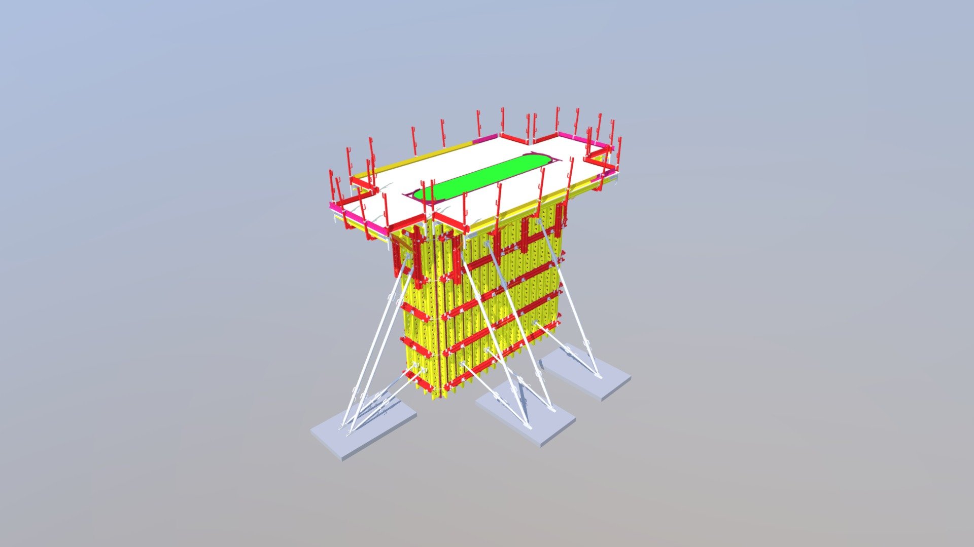 PERI Bridge Column - 3D model by wojciech.schreiber [172acbf] - Sketchfab