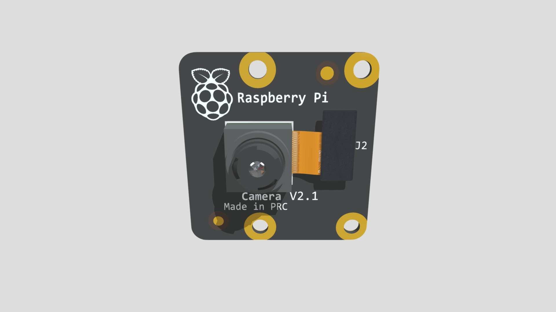 Rasp Pi Cam - 3D model by mohsen7 [172c077] - Sketchfab
