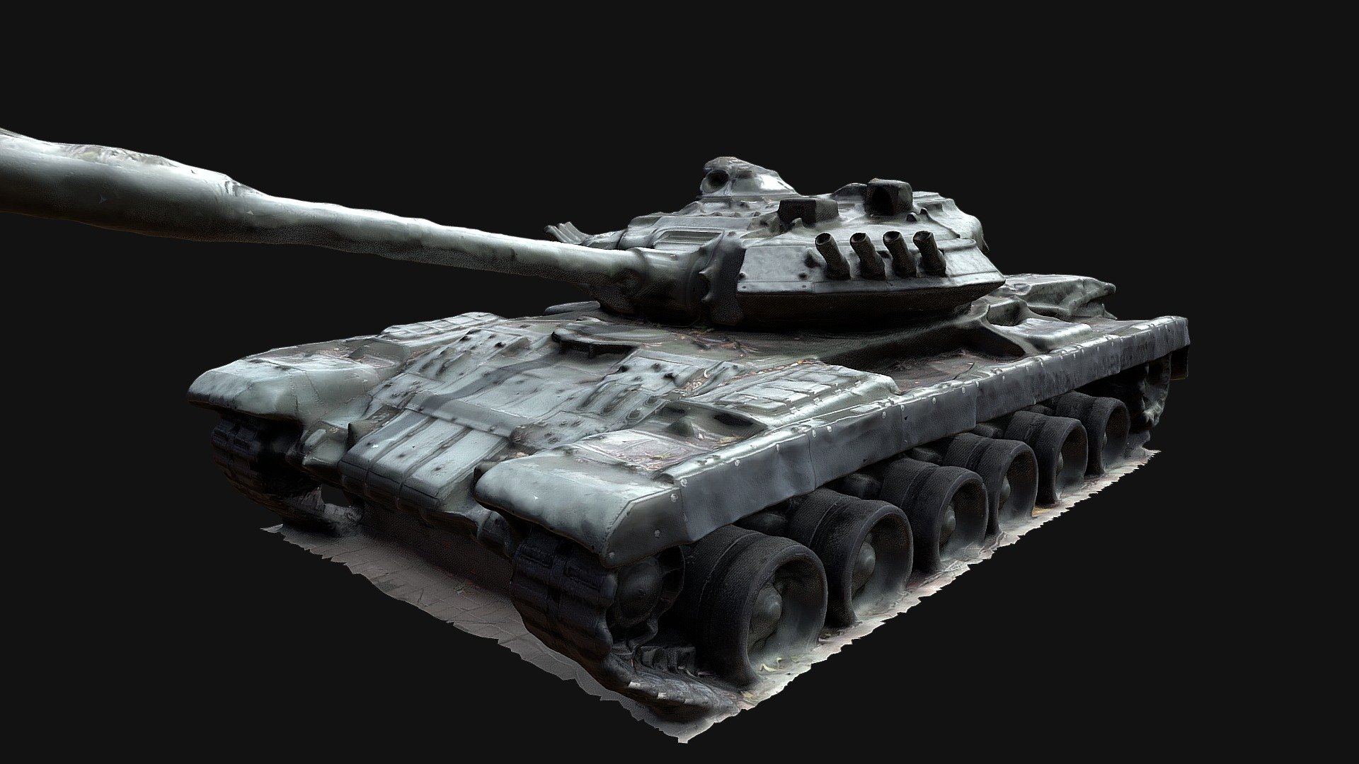 T-80UD Tank | Raw 3D Scan - Download Free 3D model by Sircher [172c342 ...