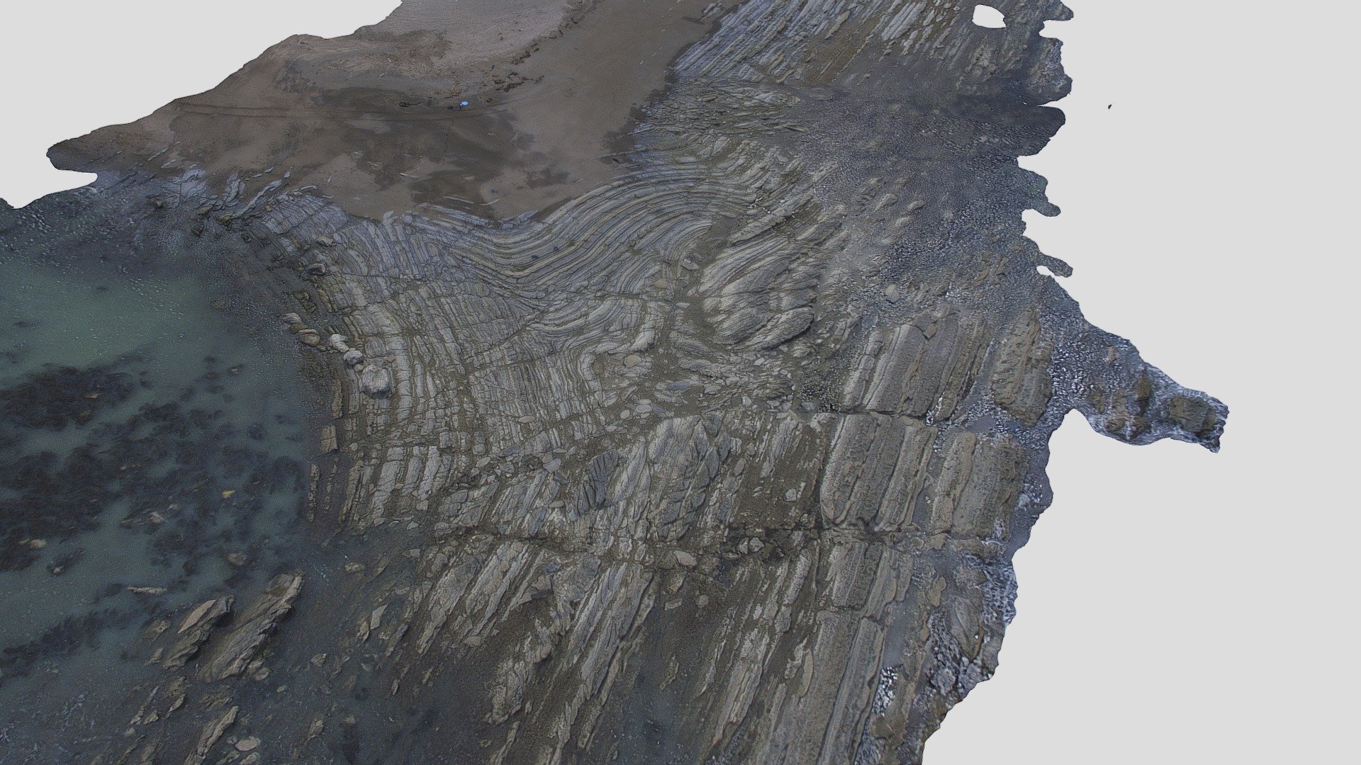 Folded Rocks at Uruti Point - Download Free 3D model by GNS Science ...