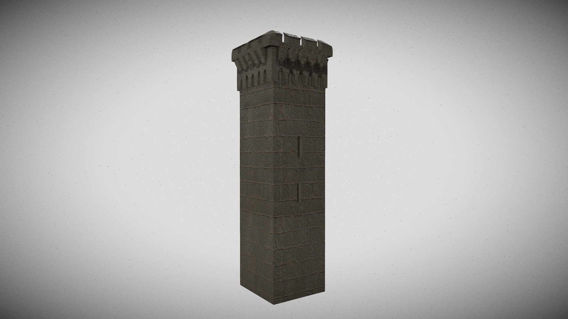 Medieval_C_Tower - 3D model by Milad (@m.tousi.1986) [172d66a] - Sketchfab