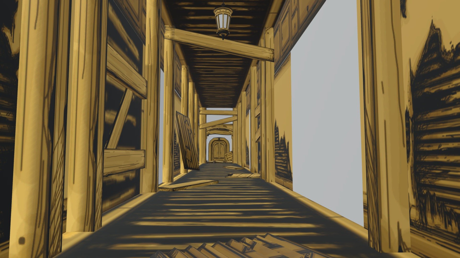 Bendy CH 4 Stairs - Download Free 3D model by 20th Century Leo´s Bendy ...