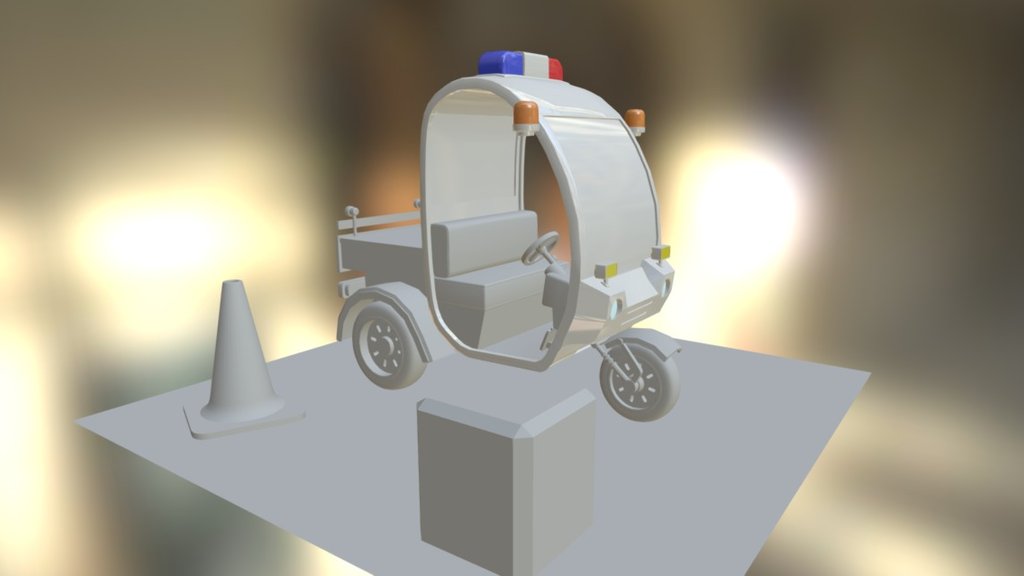 Meter Maid Mobile - 3D model by Aimaster [172ea64] - Sketchfab