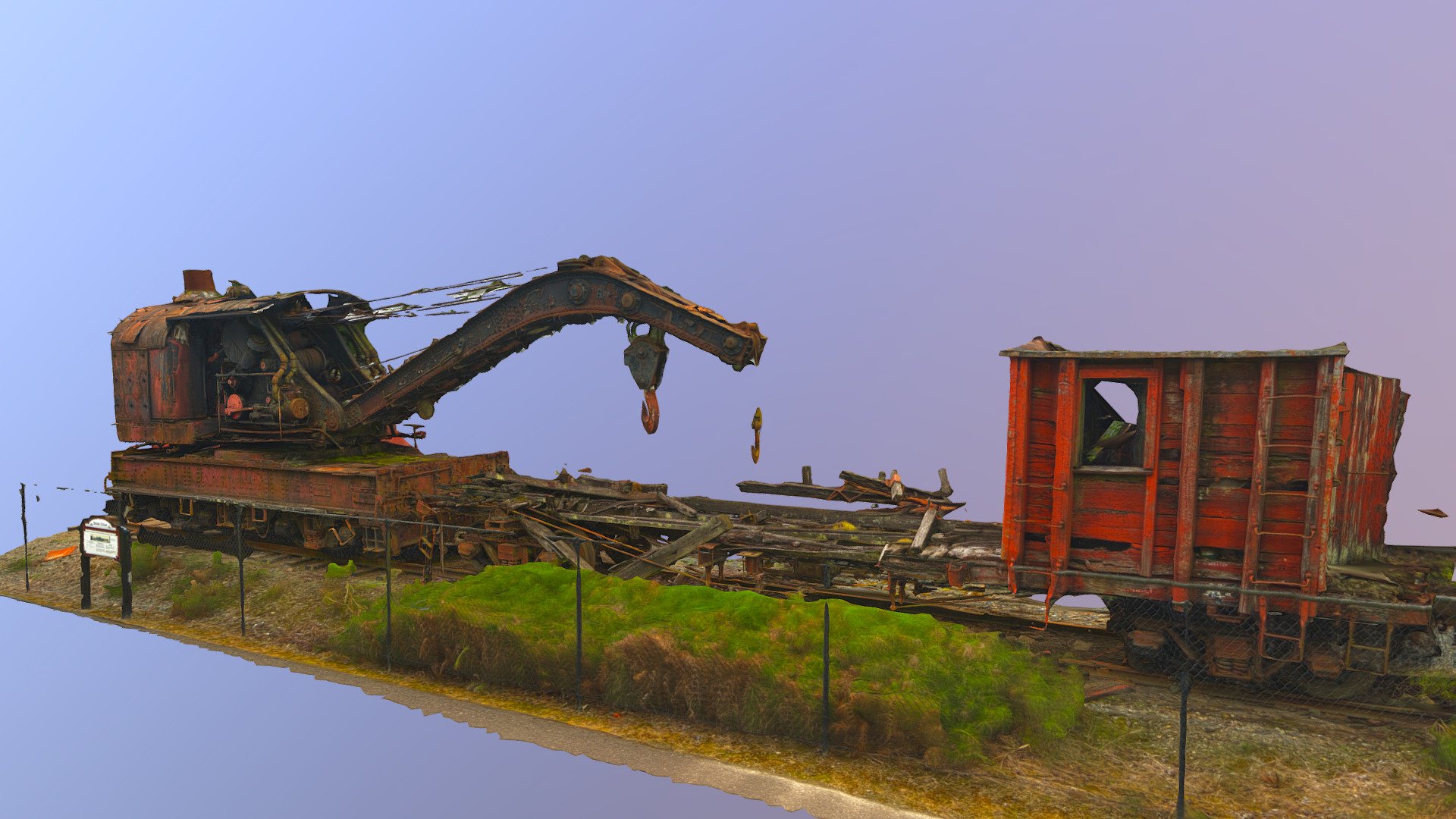 Steam Crane - 3D model by peter54 [172fa3a] - Sketchfab