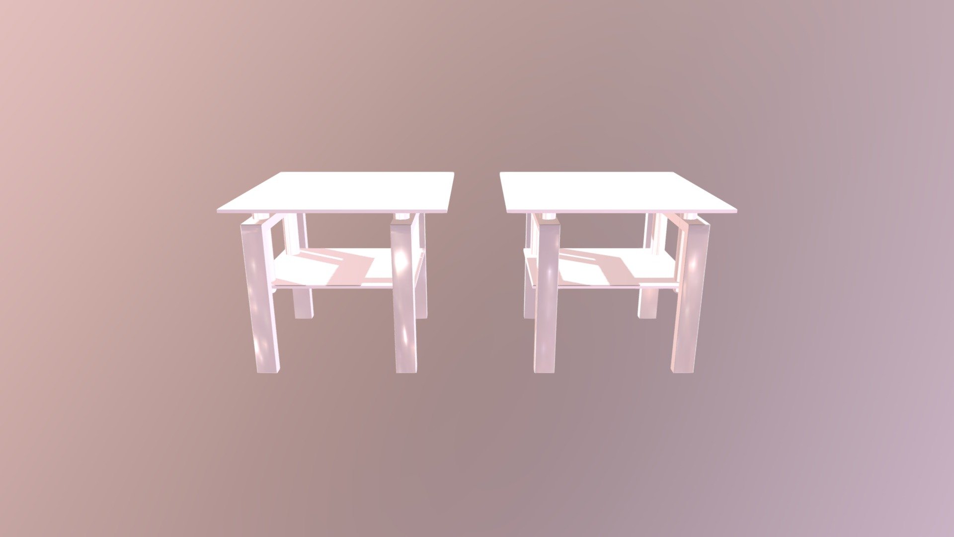 Side Tables - 3D model by daisysadeh [1730034] - Sketchfab