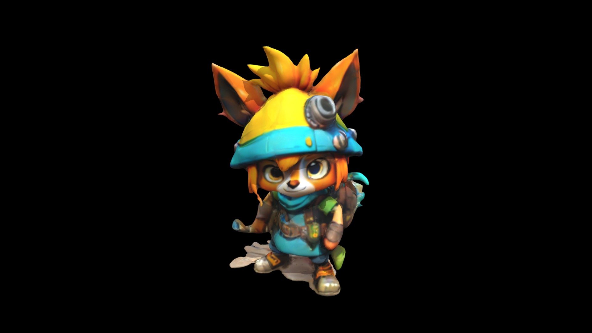 a cartoon character from a game called rogues - Download Free 3D model ...