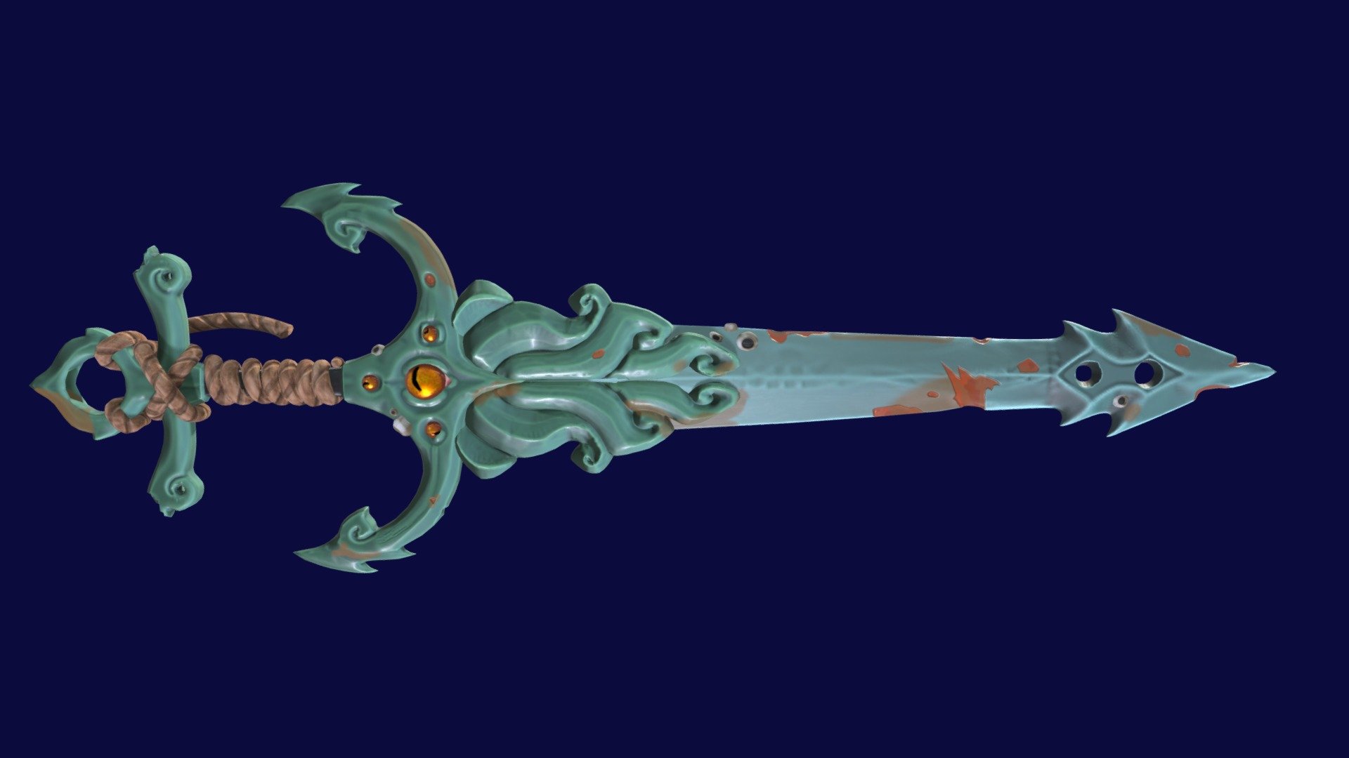 Anchor Sword- Scene-Removed version. - 3D model by LoganHuling [1734769 ...