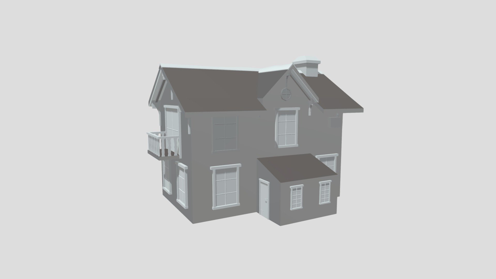 Van Gansbeke Sébastien HouseModel - 3D model by Sébastien Van Gansbeke (@sebastien-vg) [17351f4 ...