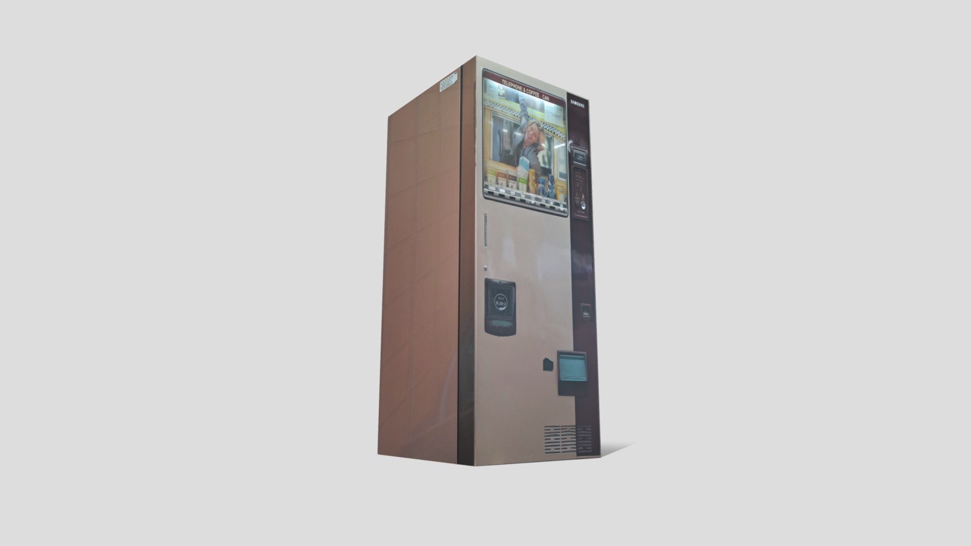 Korean Vending Machine - 3D model by bolinas [1737812] - Sketchfab