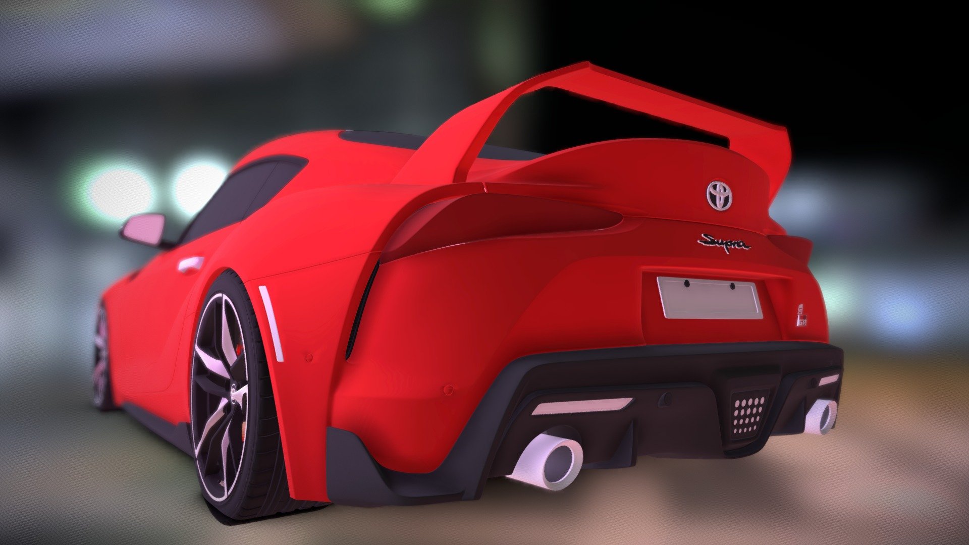 Toyota Supra Mk5 - Download Free 3D model by vloneswrldx [1737857 ...