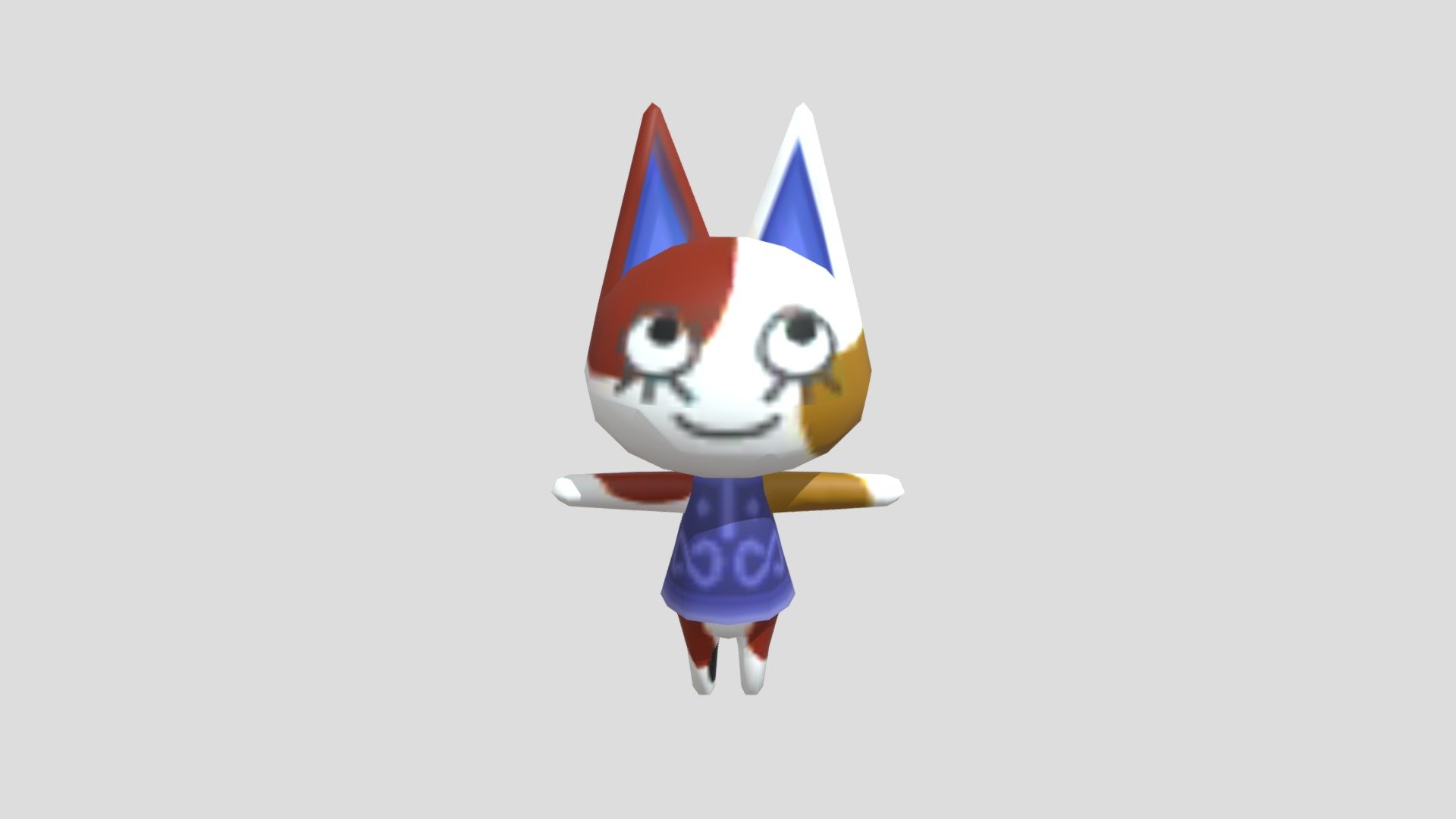 [Animal Crossing: New Leaf] Purrl - Download Free 3D model by ...