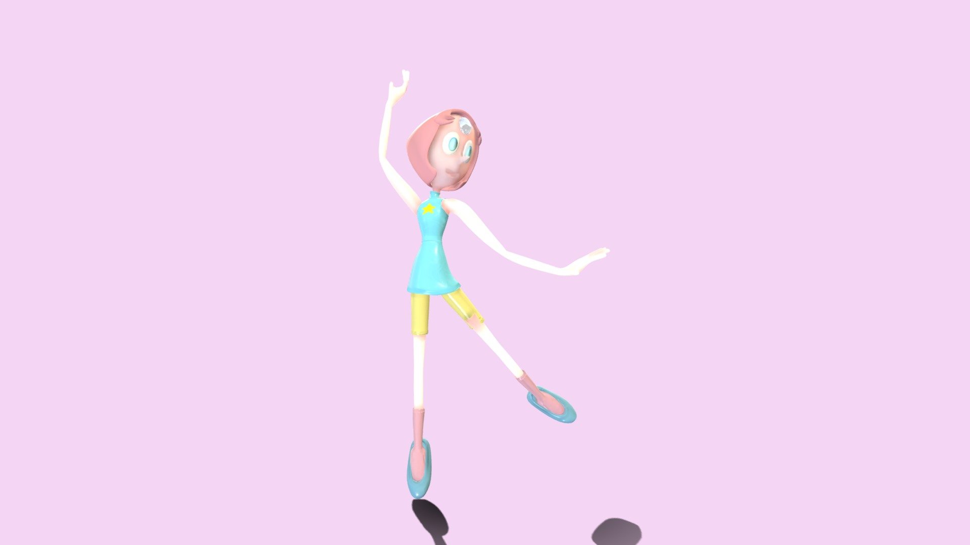 Pearl "Steven universe" 3d character - 3D model by Neugelgarth (@Neug ...
