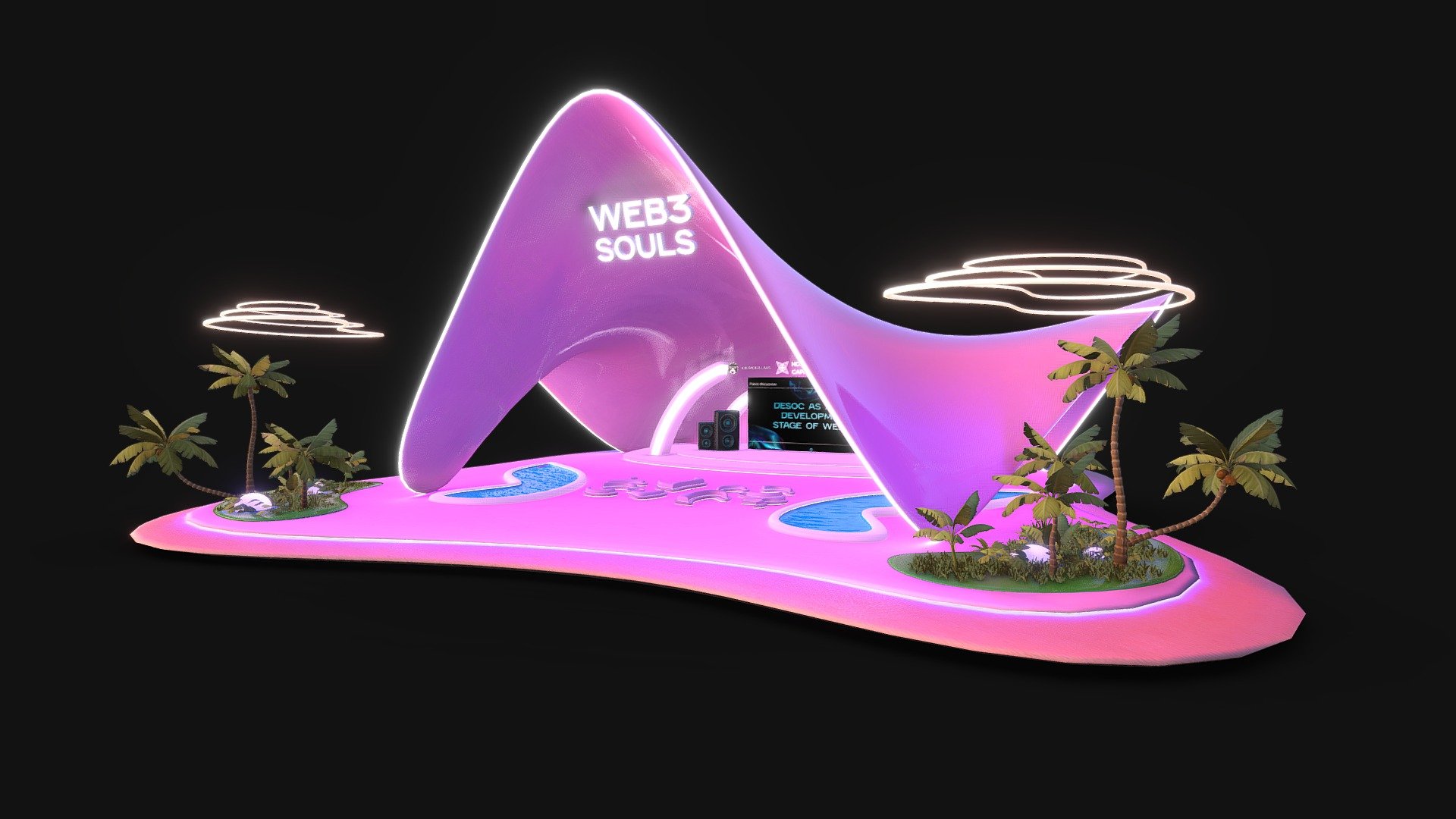 METAVERSE HACKATON (Spatial.io) - 3D model by damir CGI (@damir_cgi) [173a52e] - Sketchfab