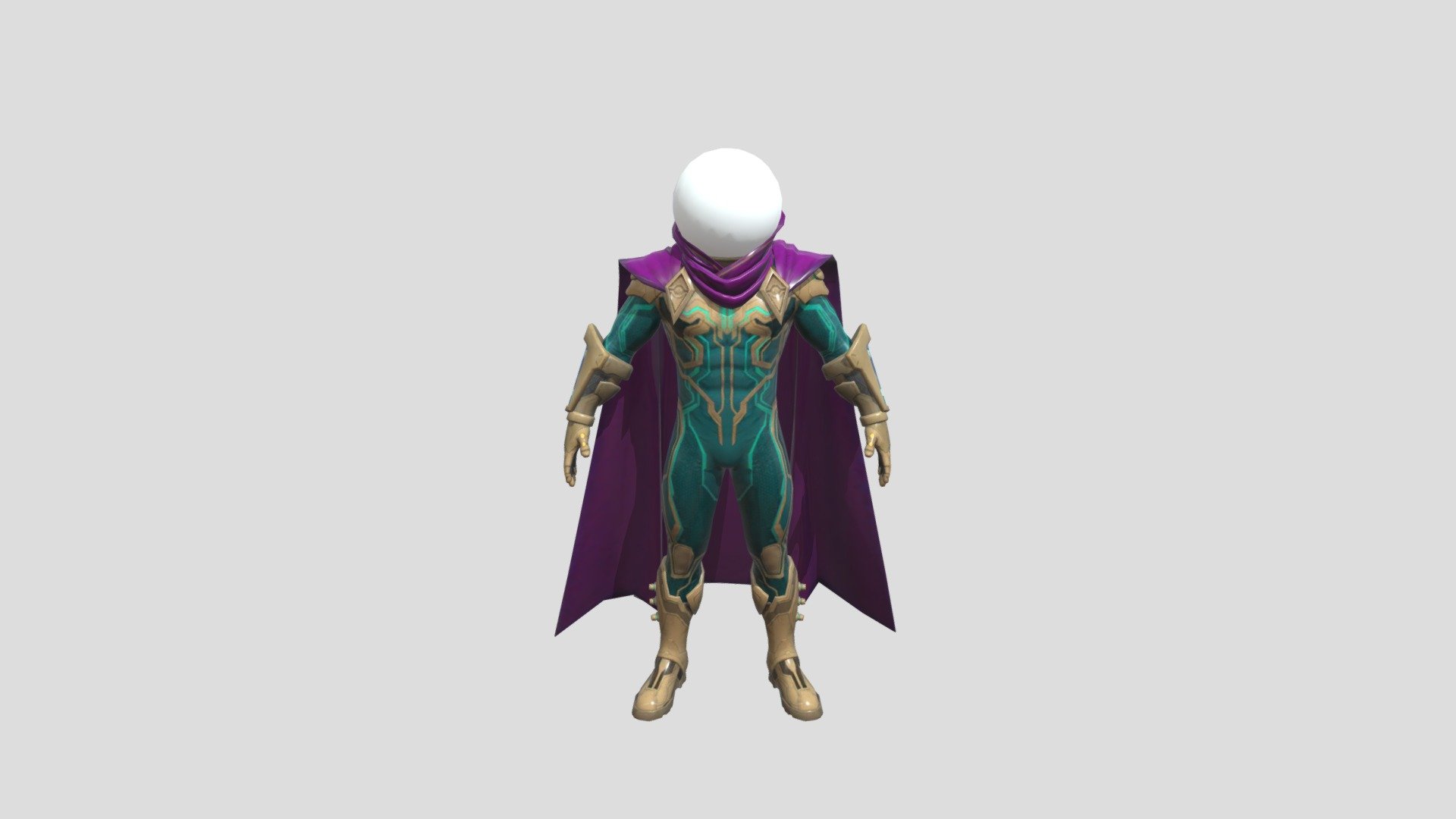 Villians Pack On Youtube Mysterio 3d Model By 3d Models 3dworldz