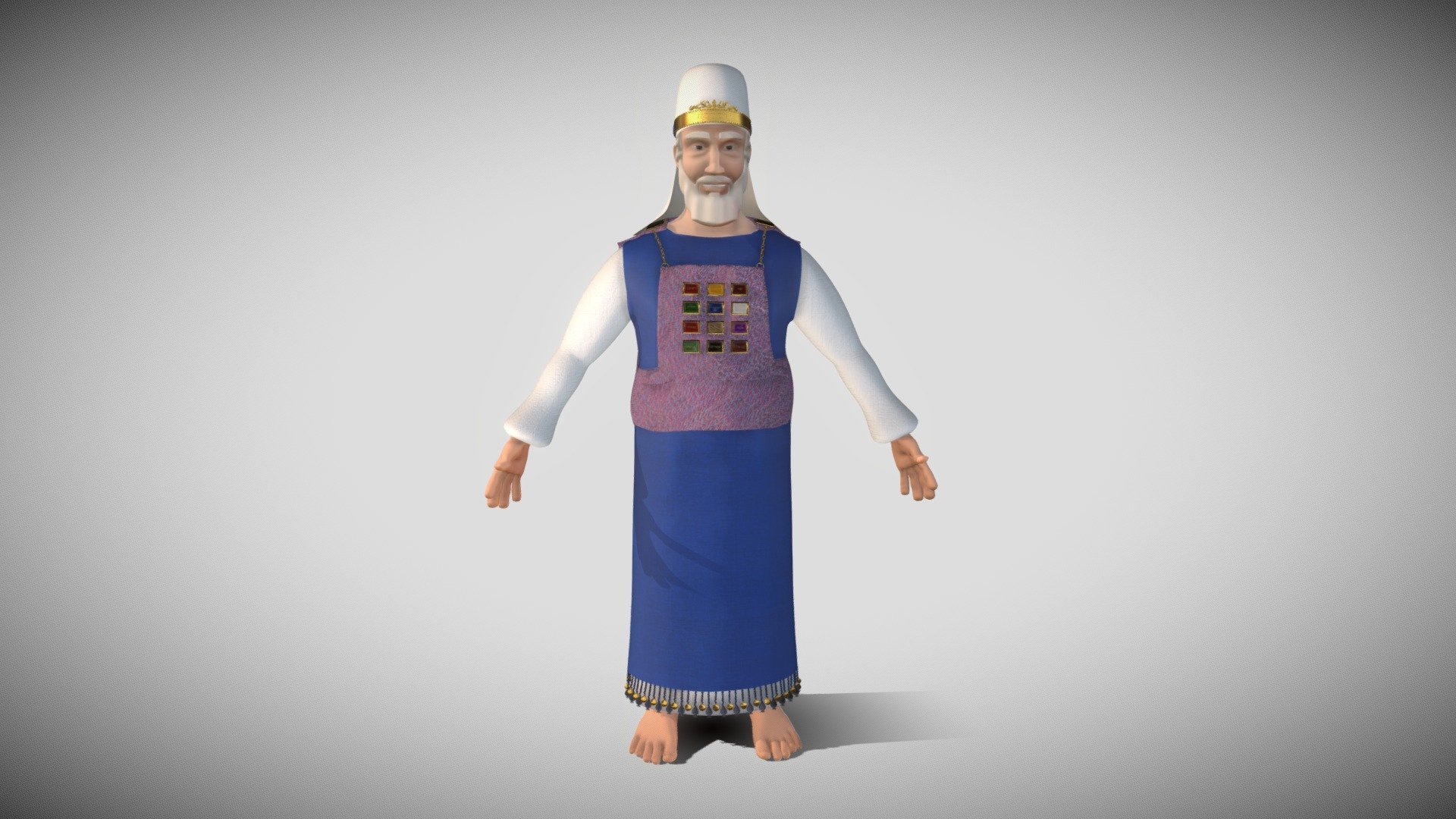 High priest - 3D model by bibel-in-3d.de (@gbraendlein) [173a94b ...