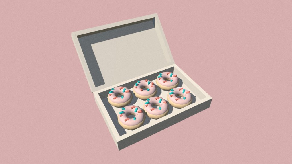 DoNuTs - 3D model by Randall Peltzer (@mogwai) [173b7d6] - Sketchfab