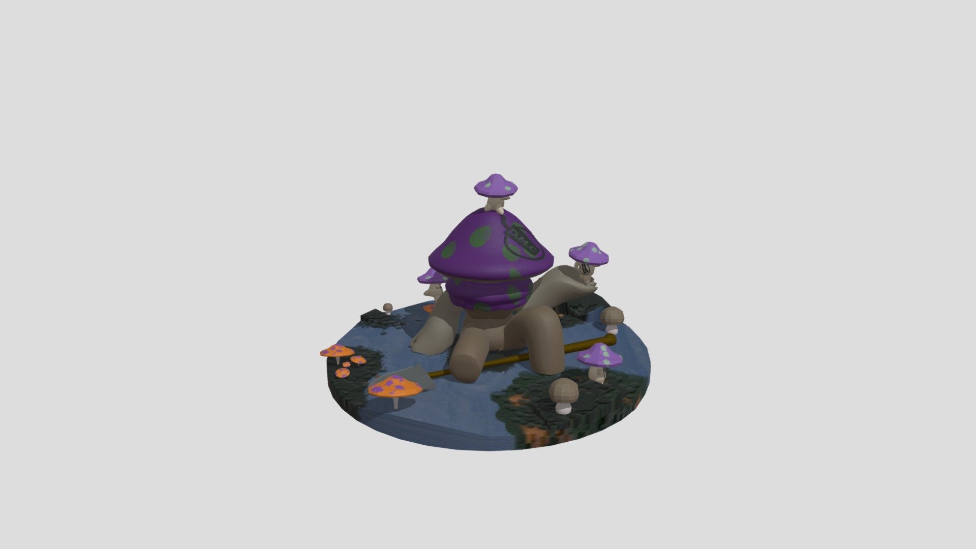 Tranquil, mini-mush commander - 3D model by AspidocheloneIsland ...