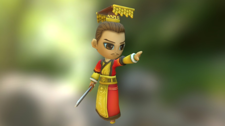 Role_Sun Quan - 3D model by YOURS (@double2) [173e3da] - Sketchfab