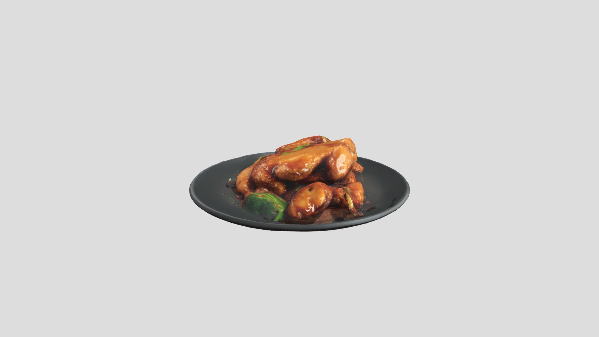 General Tso Chicken english - 3D model by joel (@joelbrosnan07 ...