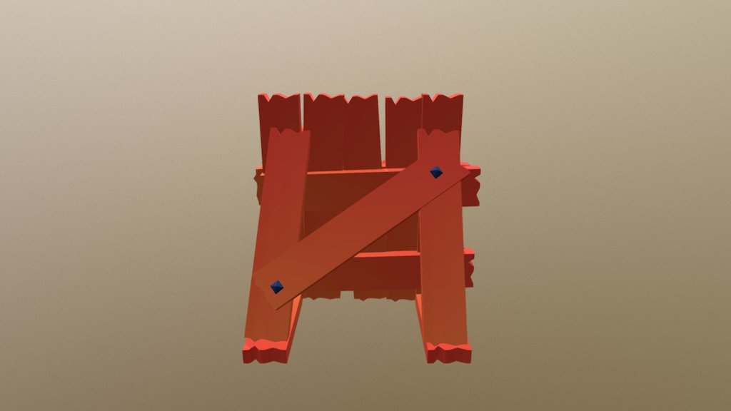 Barrcade With Stand - 3D model by Alfred Stoddart (@whtie2black ...