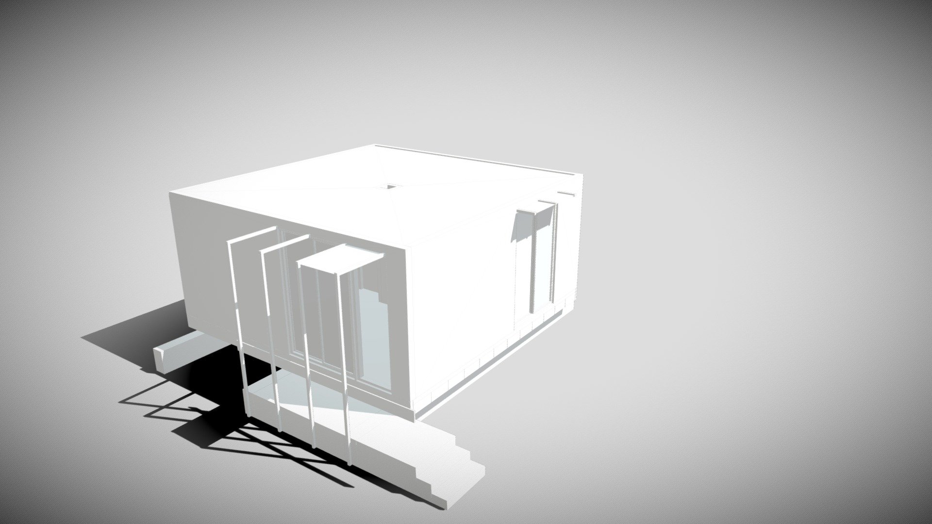 Refugio 6x6 - 3D model by c3rbio [17415f5] - Sketchfab
