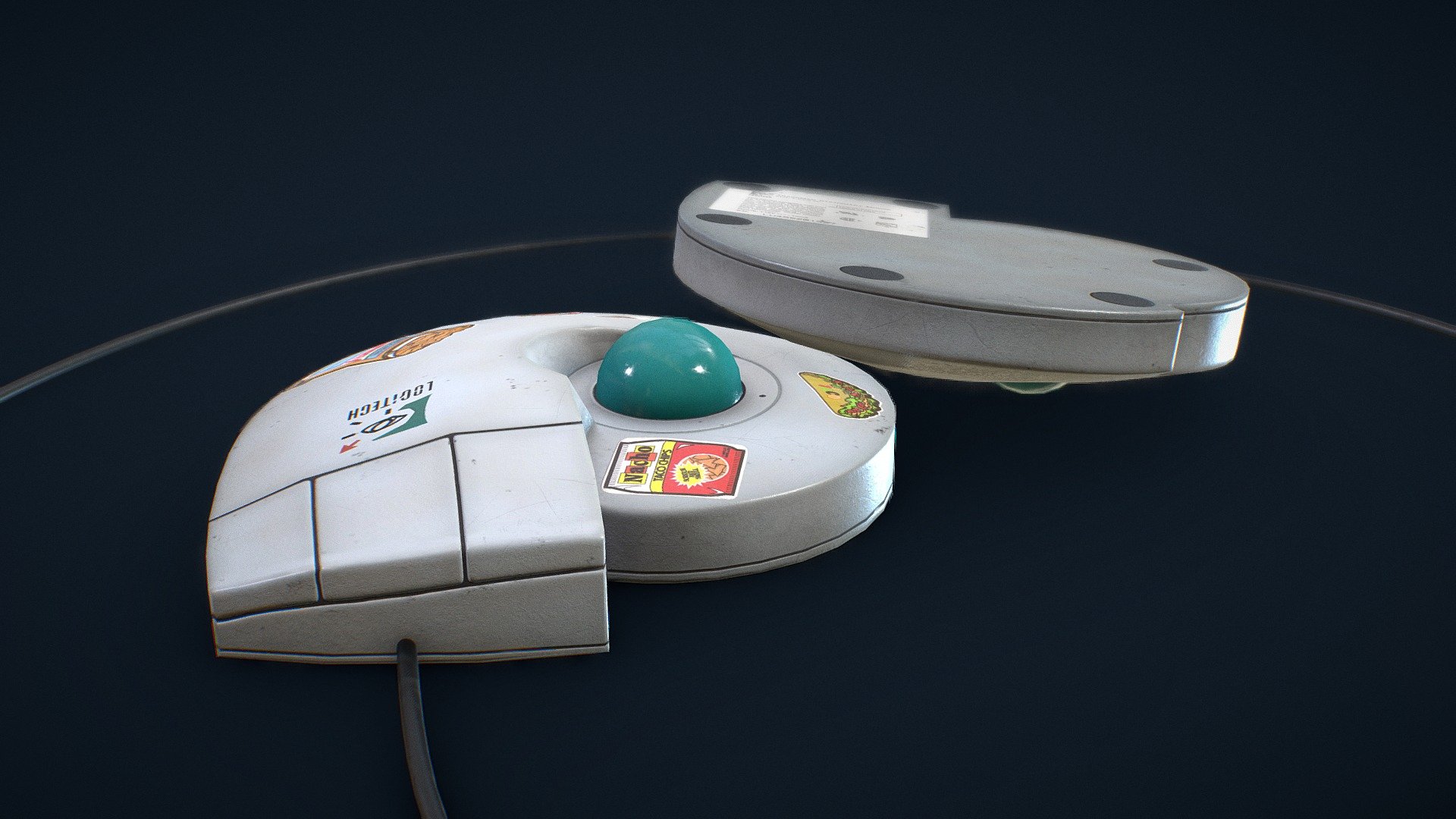 Vintage 1991 Logitech - 3D model by Efim Savelev (@efimsavelev0 ...