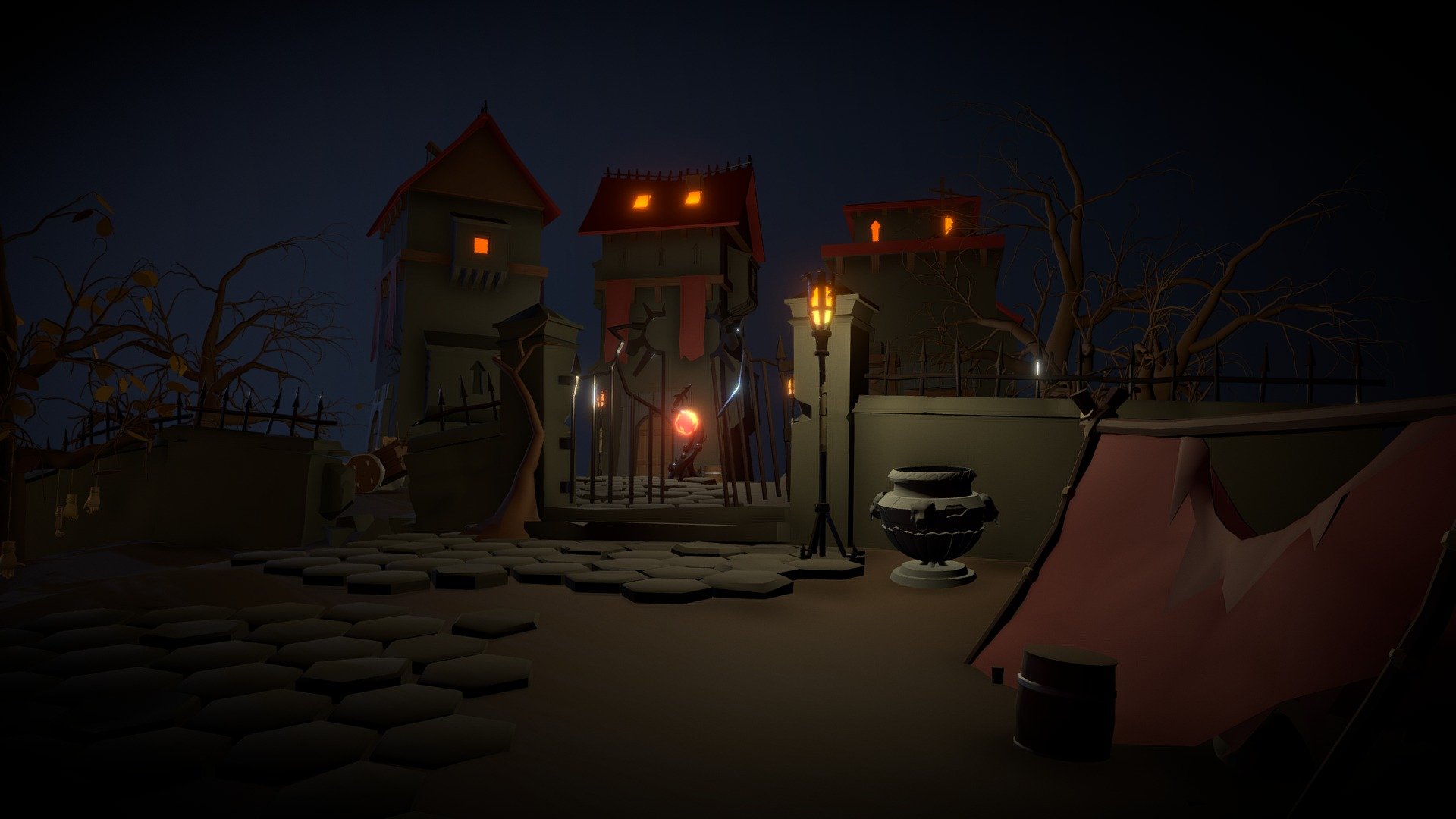 HW_3 (darkest dungeon) - 3D model by tsishir [1743811] - Sketchfab