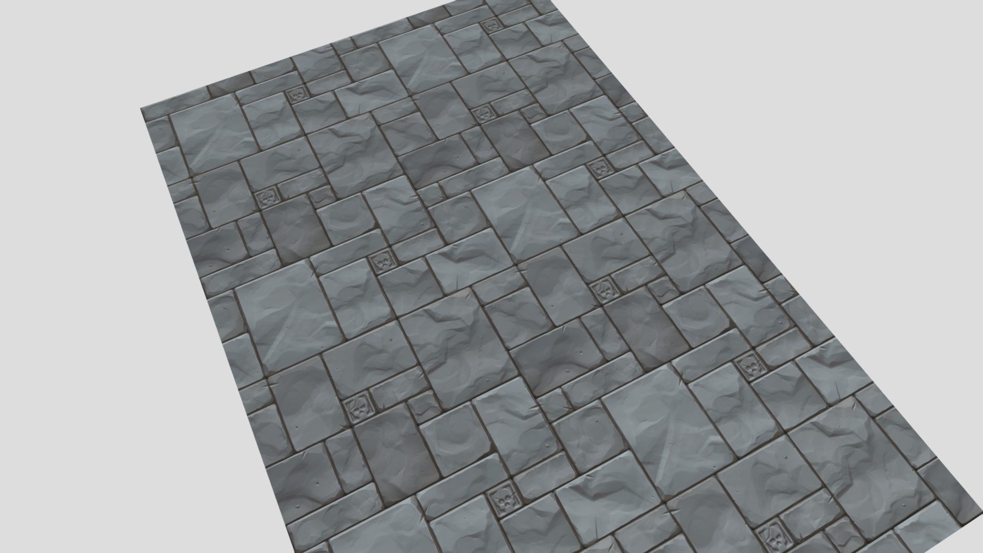Stylized-tileable-stone-floor-texture - Download Free 3D model by ...