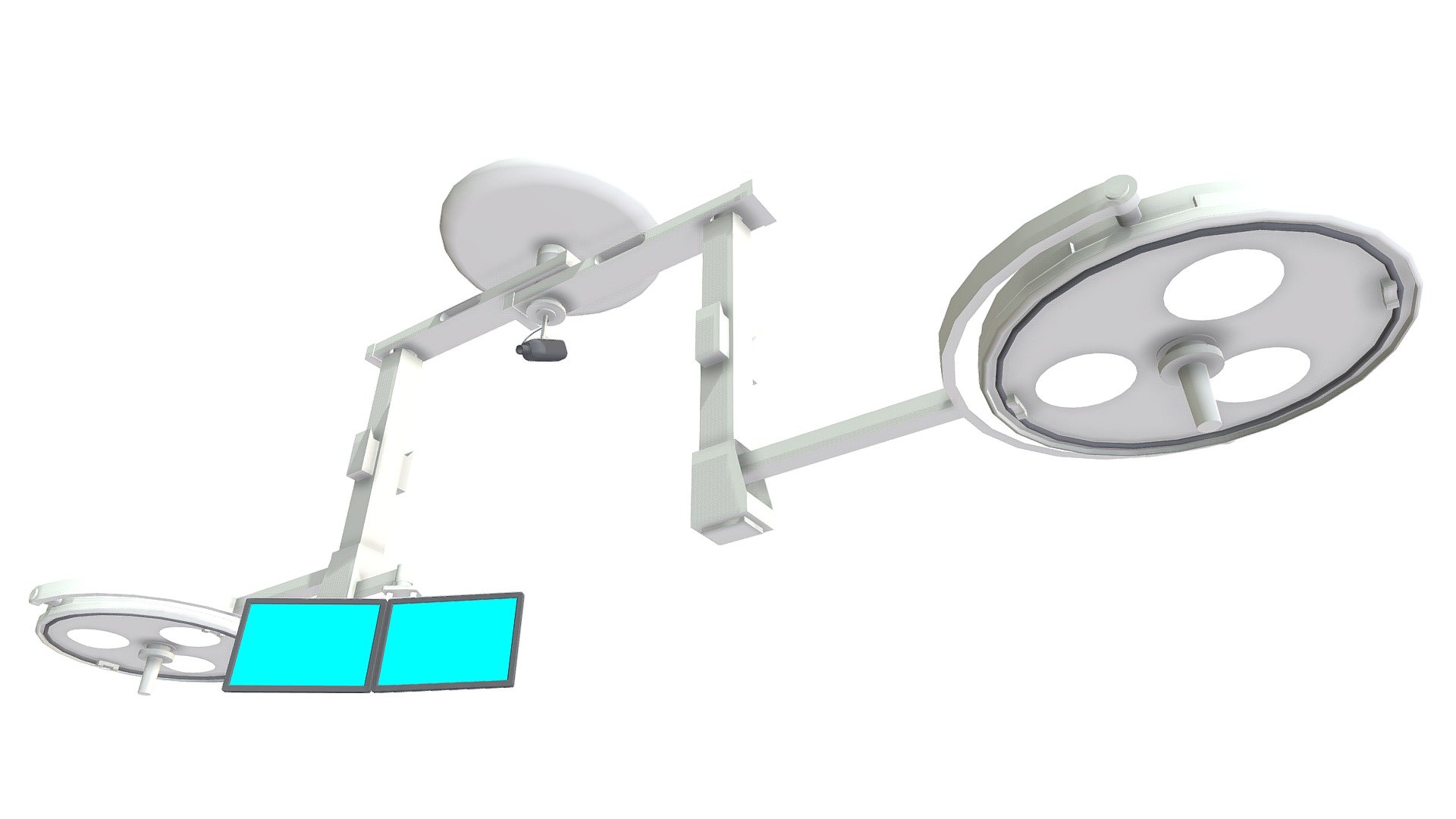 Hospital Overhead Lights - Buy Royalty Free 3D model by Studio Lab ...
