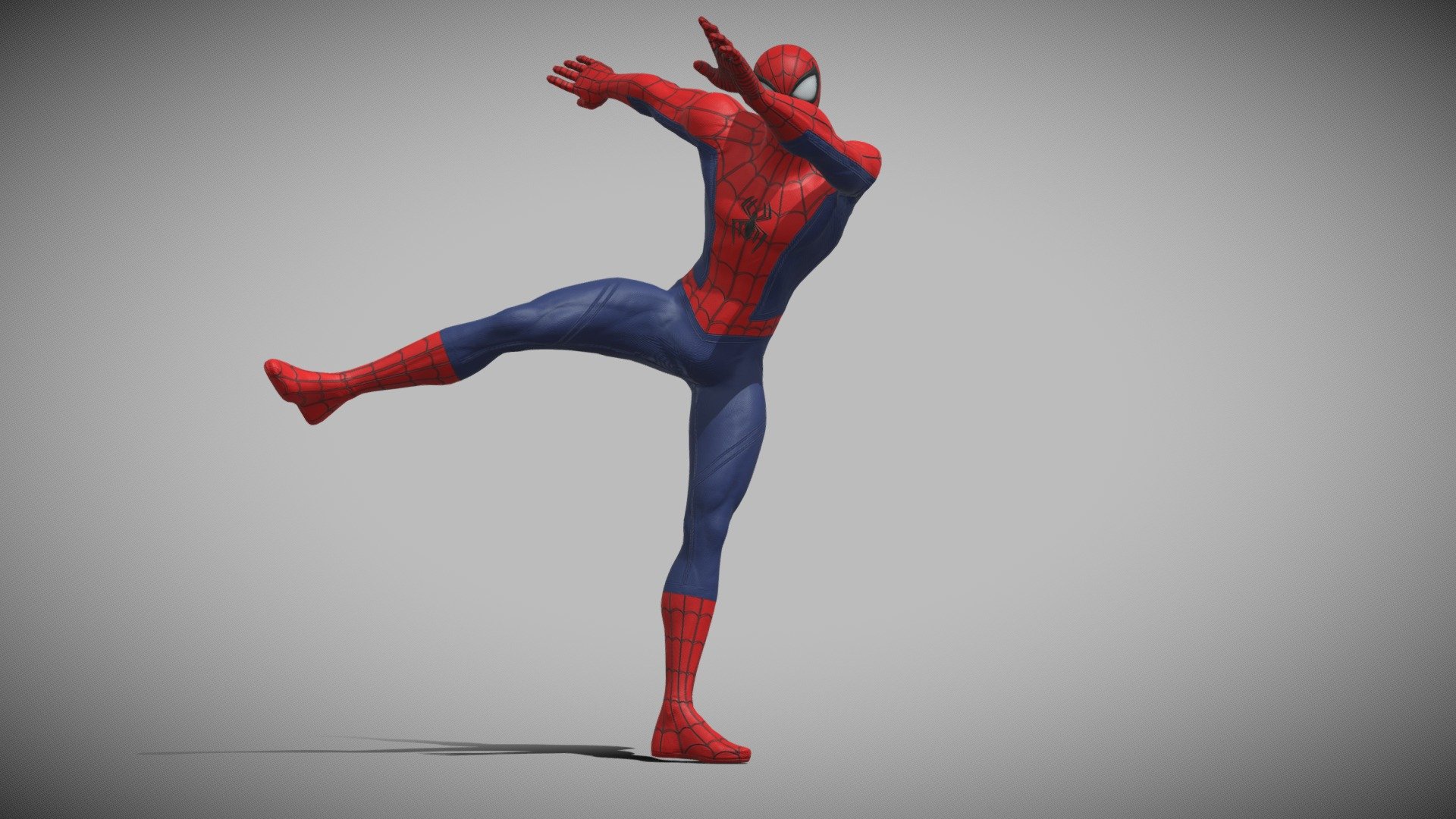 3D Spiderman dancing animation - 3D model by 3dpassion.net (@3dpassion ...