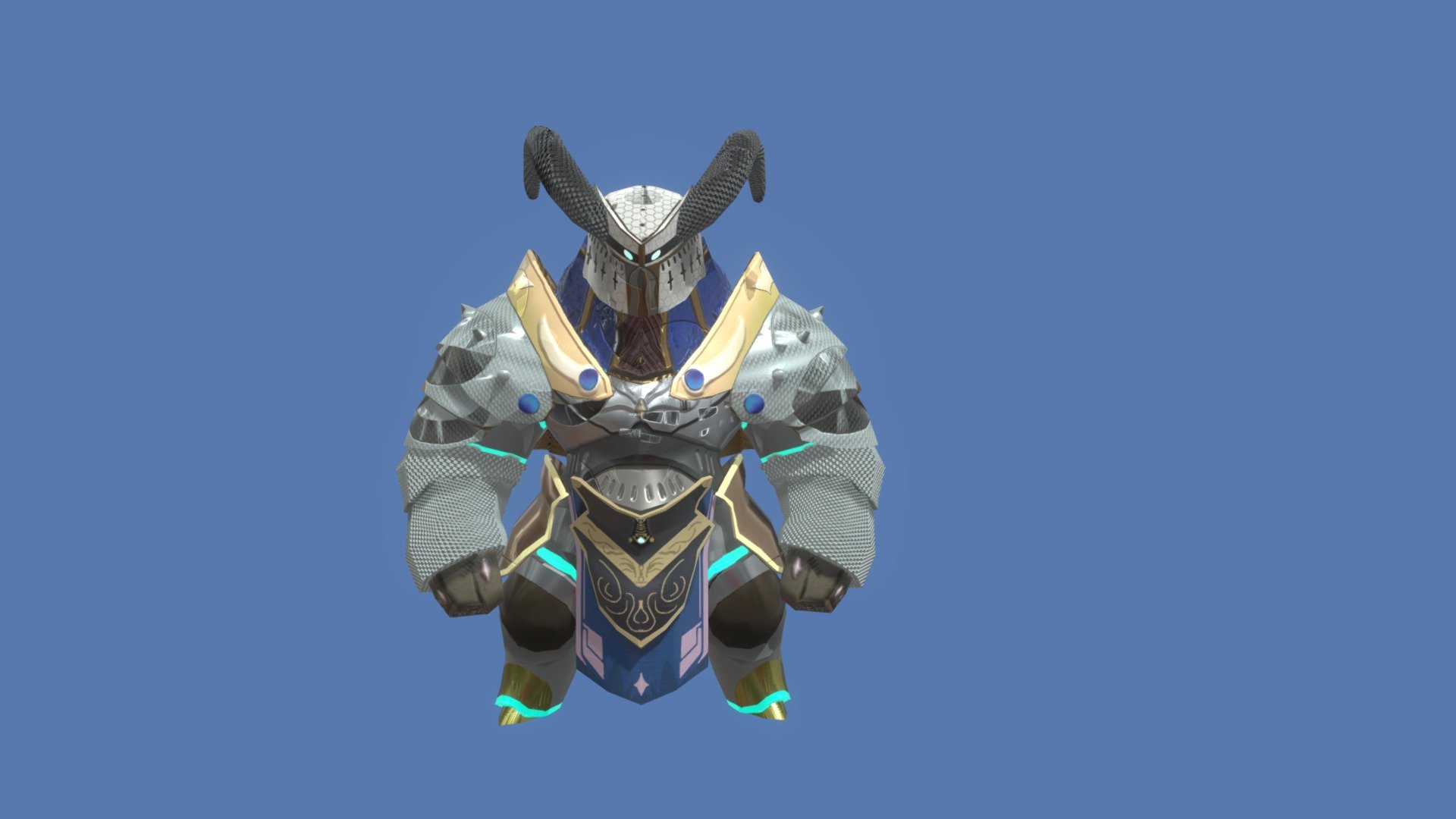 Knight - 3D model by santsote [1746f04] - Sketchfab