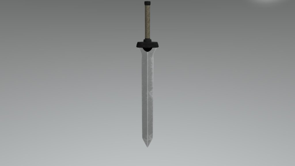 SAO Starter Sword1 Lowpoly - 3D model by crimsonwingzz [1748dc4 ...