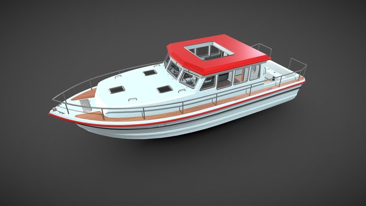 Fishing-boat 3D models - Sketchfab