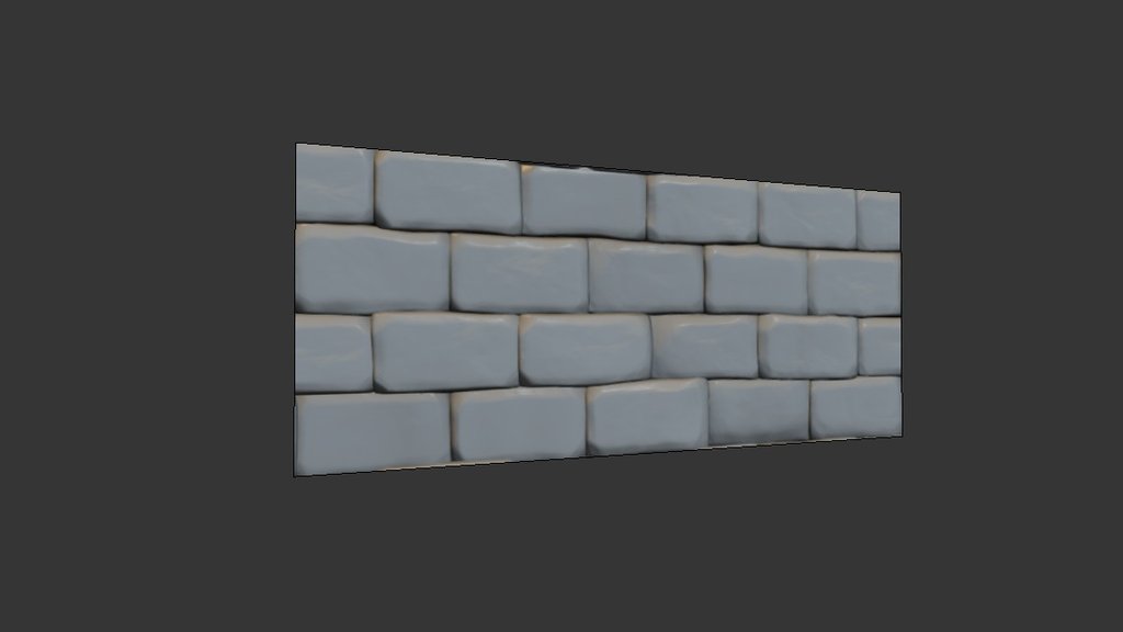 Stone Wall - Download Free 3D model by Kim Kaurin (@kimkaurin) [174c564 ...