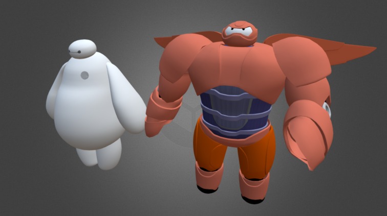 Baymax - Download Free 3D model by Thuy NguyenThanh ...