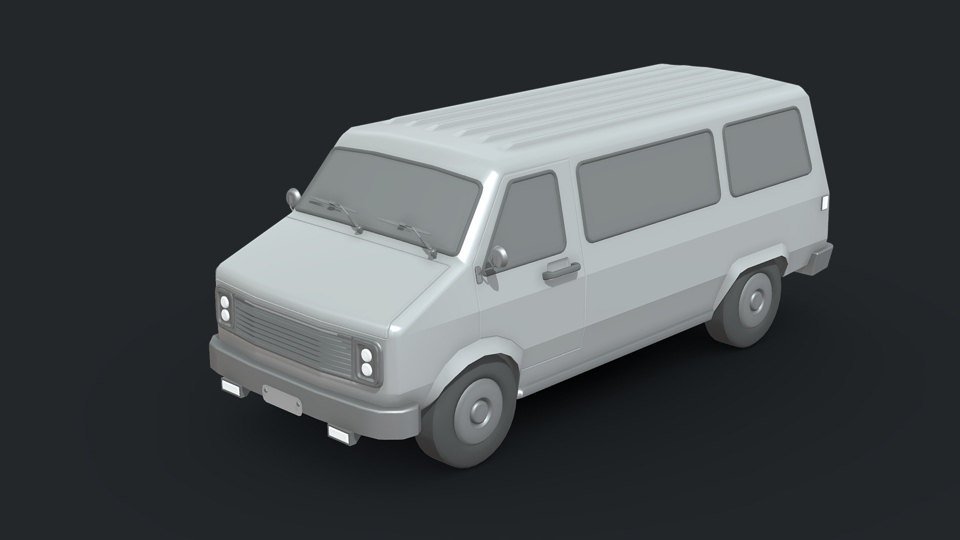 Van_001 - Download Free 3D model by FreeMeshBase [1750f54] - Sketchfab