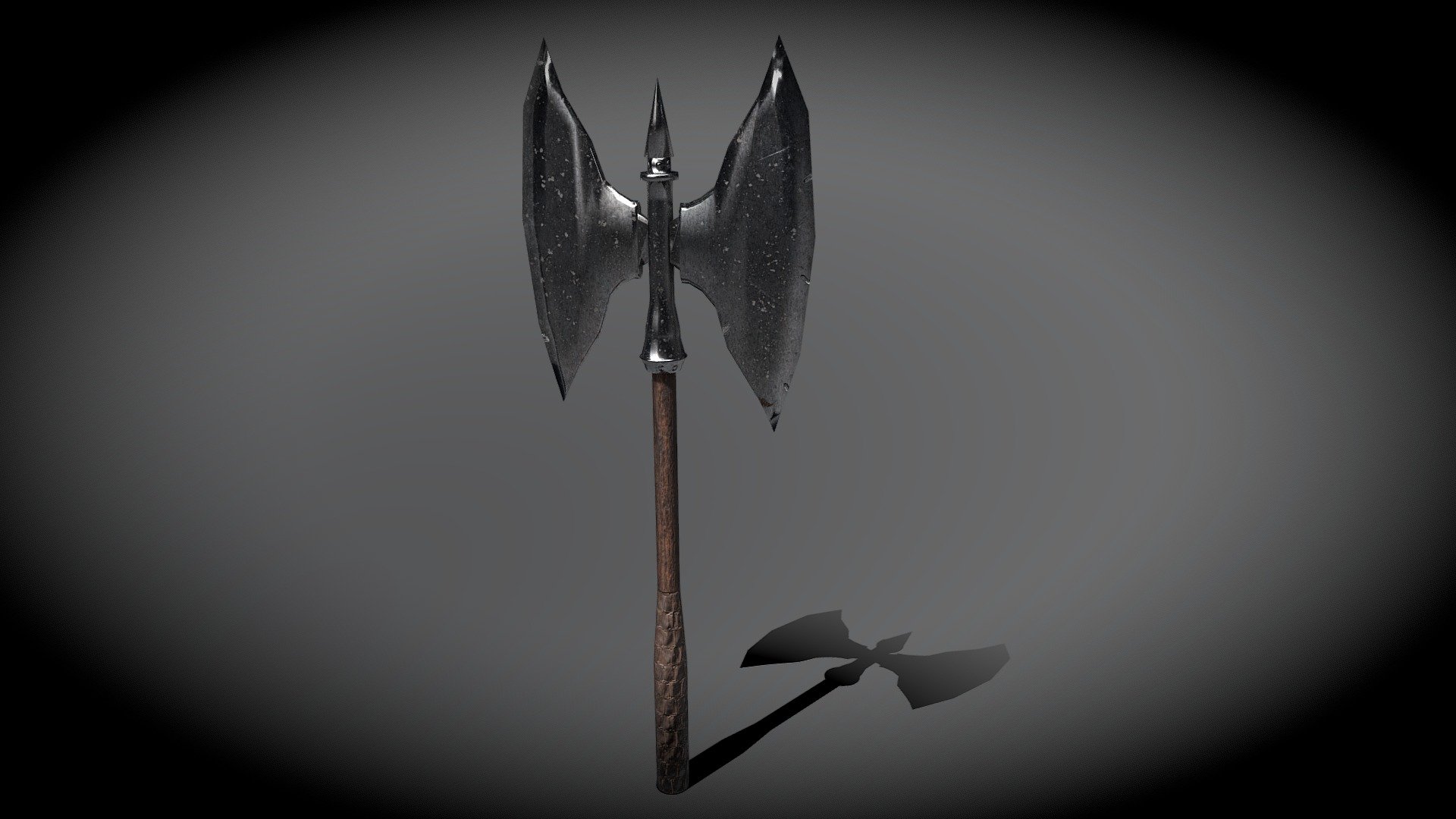 Medieval Steel Battle Axe (Free) - Download Free 3D model by wolfgar74 ...
