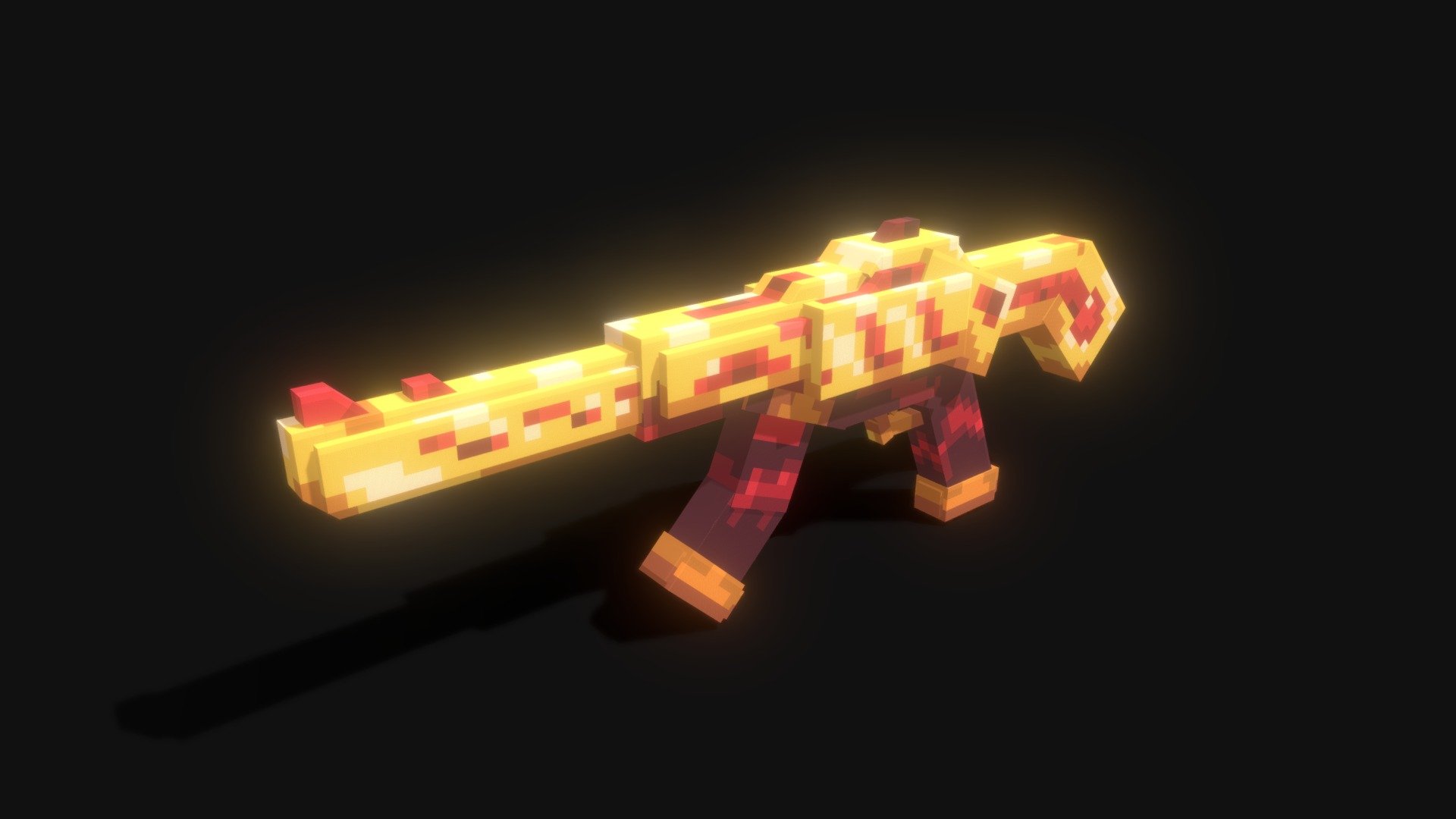 Spectre in minecraft - 3D model by Nyux xi (@Nyuxxi) [1751fd9] - Sketchfab