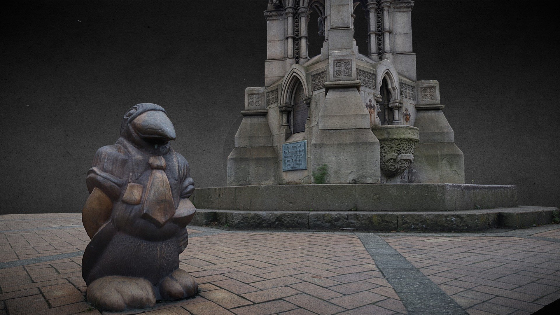 The Cargill Monument - Dunedin - 3D model by Maksym Khovalko (@maksymk ...
