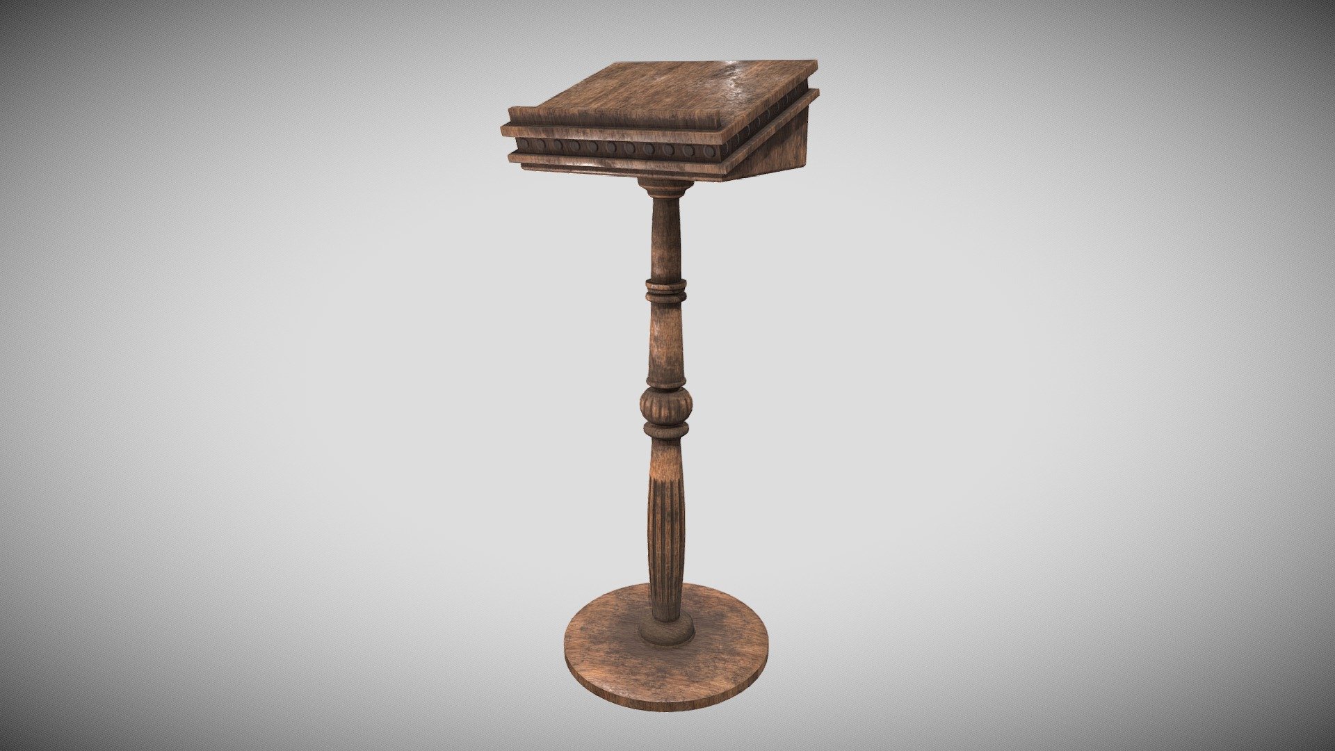 lectern - Download Free 3D model by distant_voices [17562d2] - Sketchfab