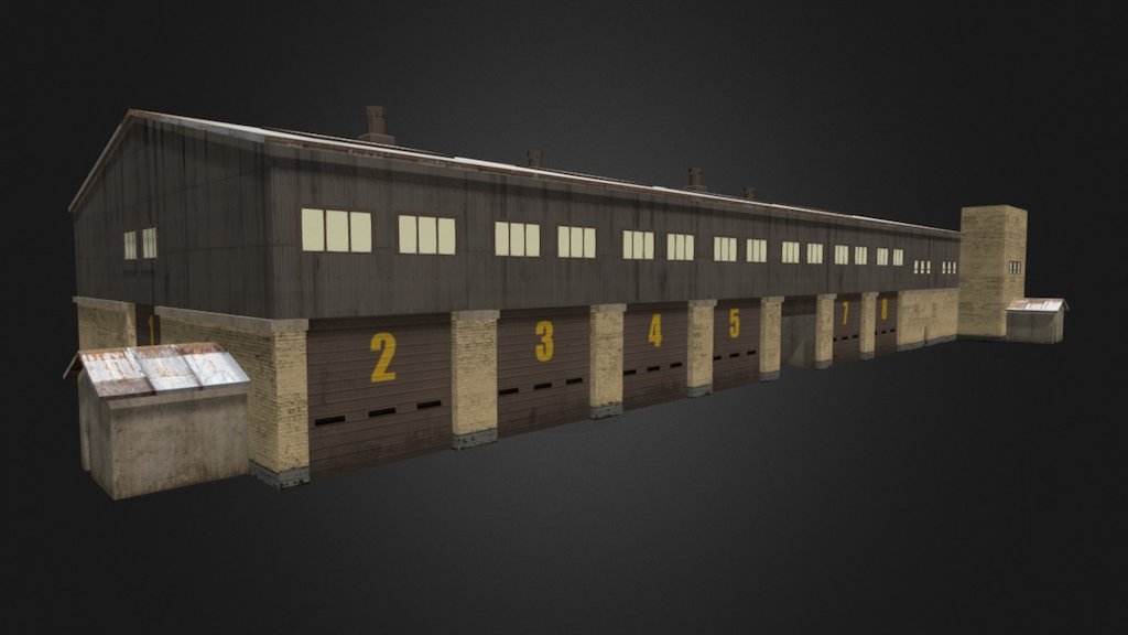 Maintenance Facility - Download Free 3D model by Beardmonkey [17567e2 ...