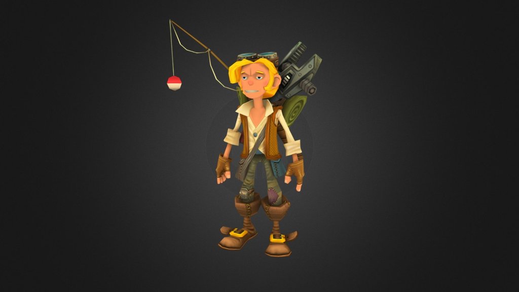 Tinkerer - 3D model by Miguel Lleras (@Migsta) [175a808] - Sketchfab