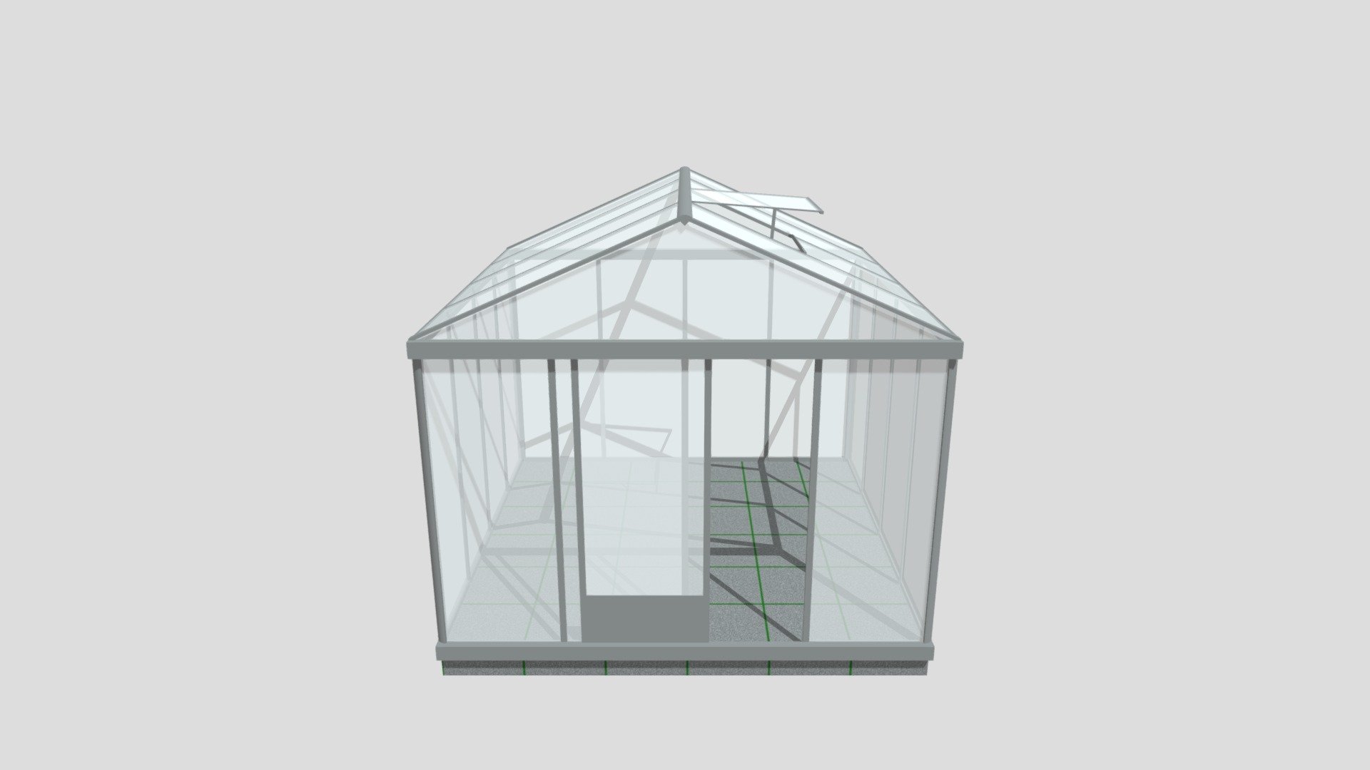 Greenhouse - Download Free 3D model by 1-3D.com [175b425] - Sketchfab