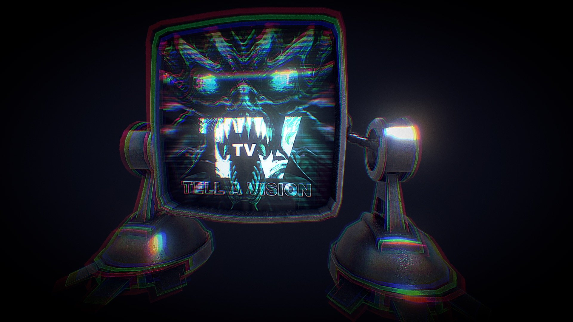 TV ROBOT SCI-FI - Buy Royalty Free 3D model by Alan Balodi (@uistudios ...