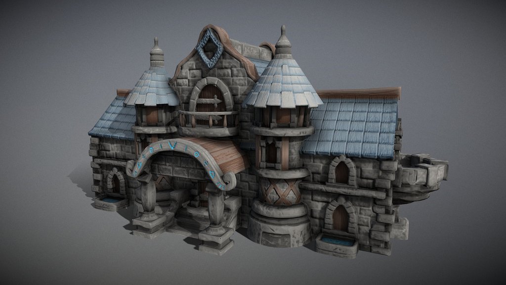 Best Stylized Buildings on Sketchfab - A 3D model collection by 3D ...