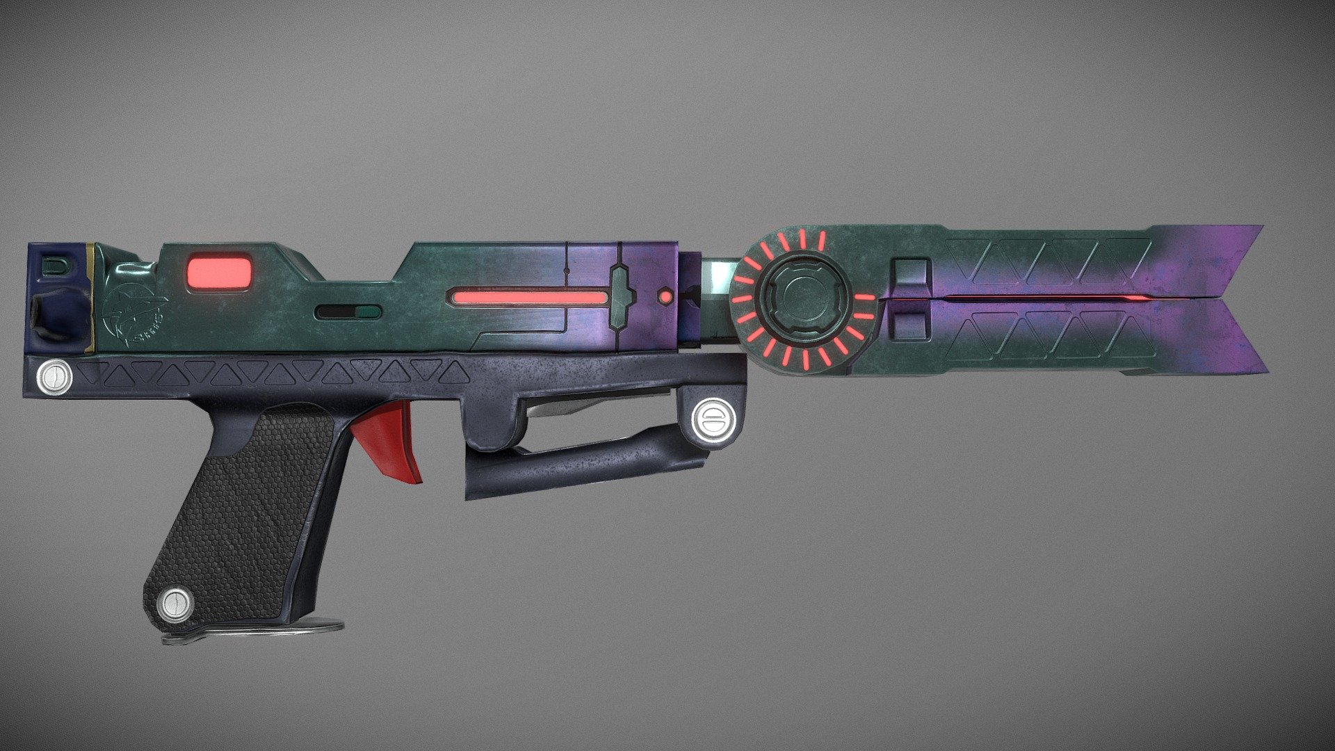 S.H.A.R.K Pistol - 3D model by Lashley (@Lashley0451) [175d2a3] - Sketchfab