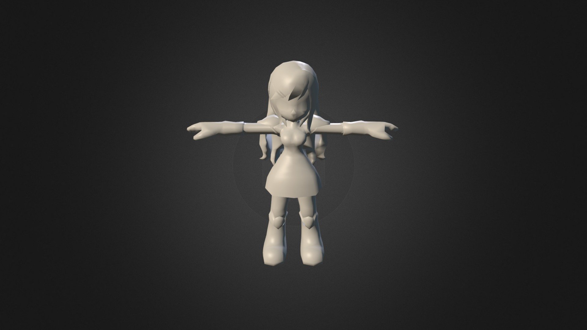 Warrior Neria - 3D model by johanesnw [175d4ac] - Sketchfab